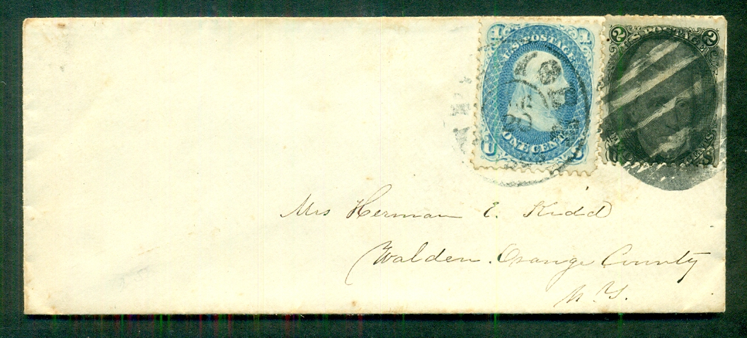 U.S. Classic Covers 1861 to 1880